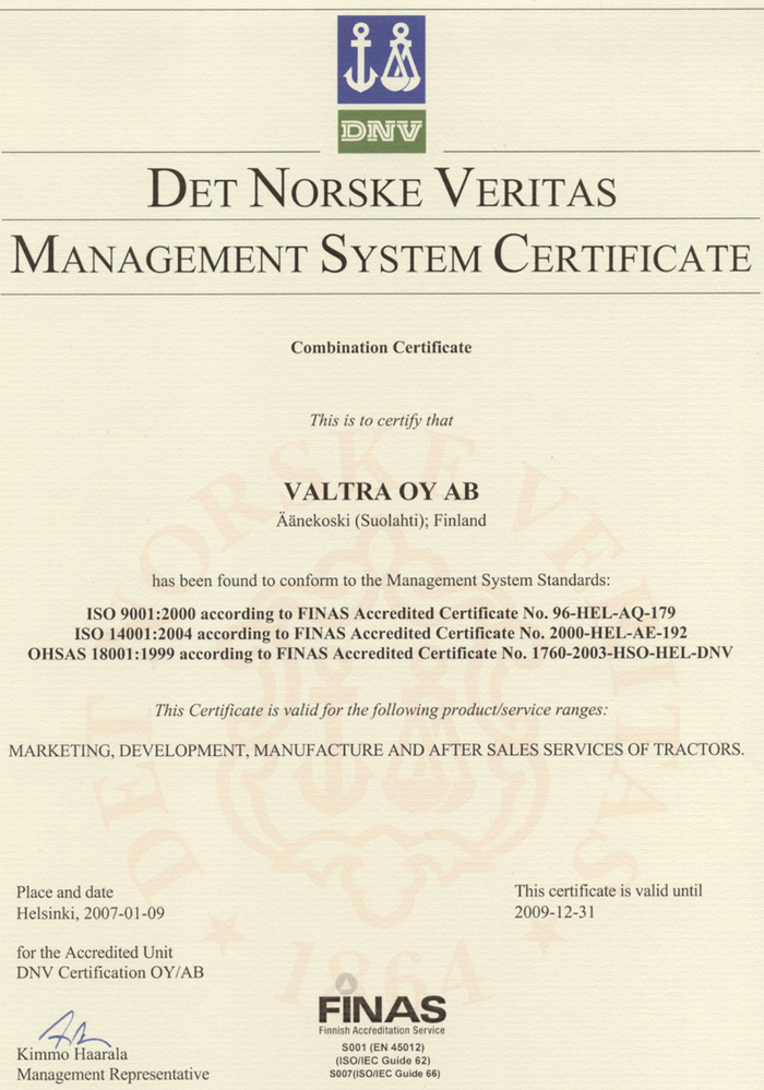 Safety Management Certificate